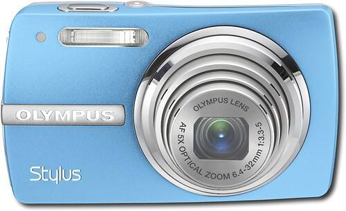 Best Buy: Olympus Stylus 8.0MP Digital Camera Blue 820
