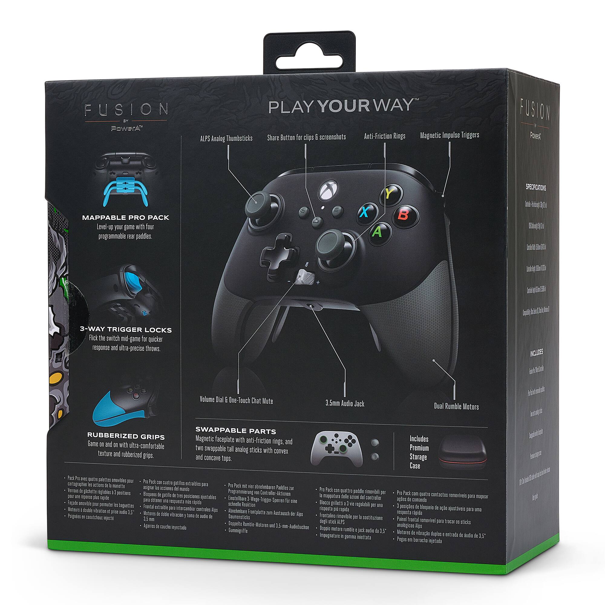 Best Buy: PowerA FUSION Pro 2 Wired Controller for Xbox Series X|S ...
