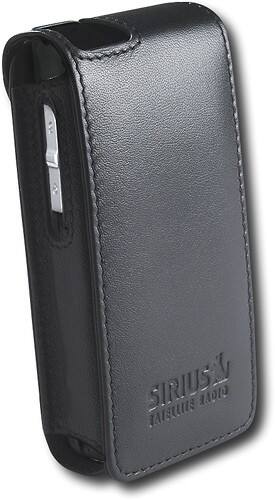 Best Buy: SIRIUS Leather Case for SIRIUS Stiletto 2 Satellite Radio ...