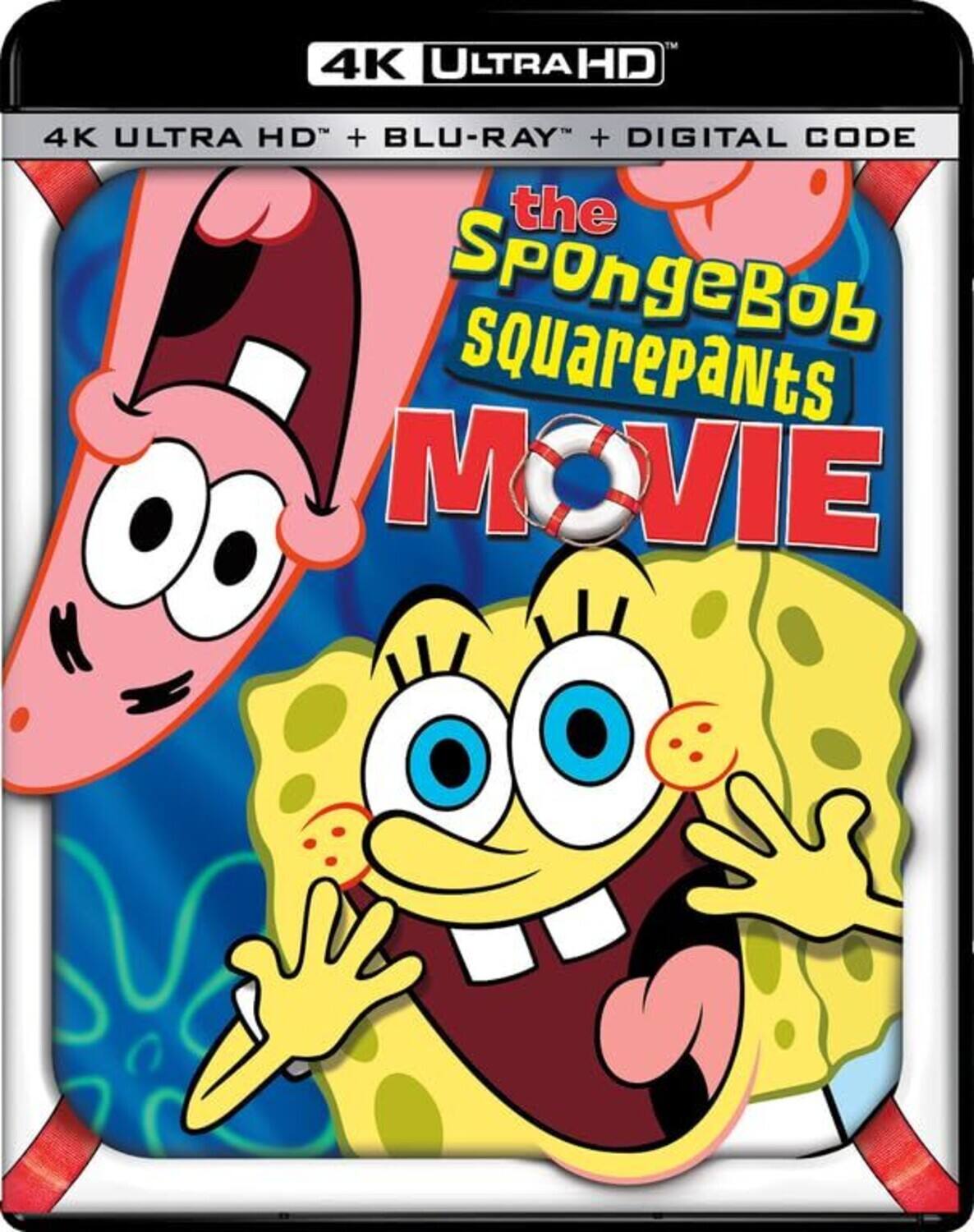 The Spongebob Squarepants Movie 4k Blu Ray 4k Ultra Hd Blu Ray Best Buy