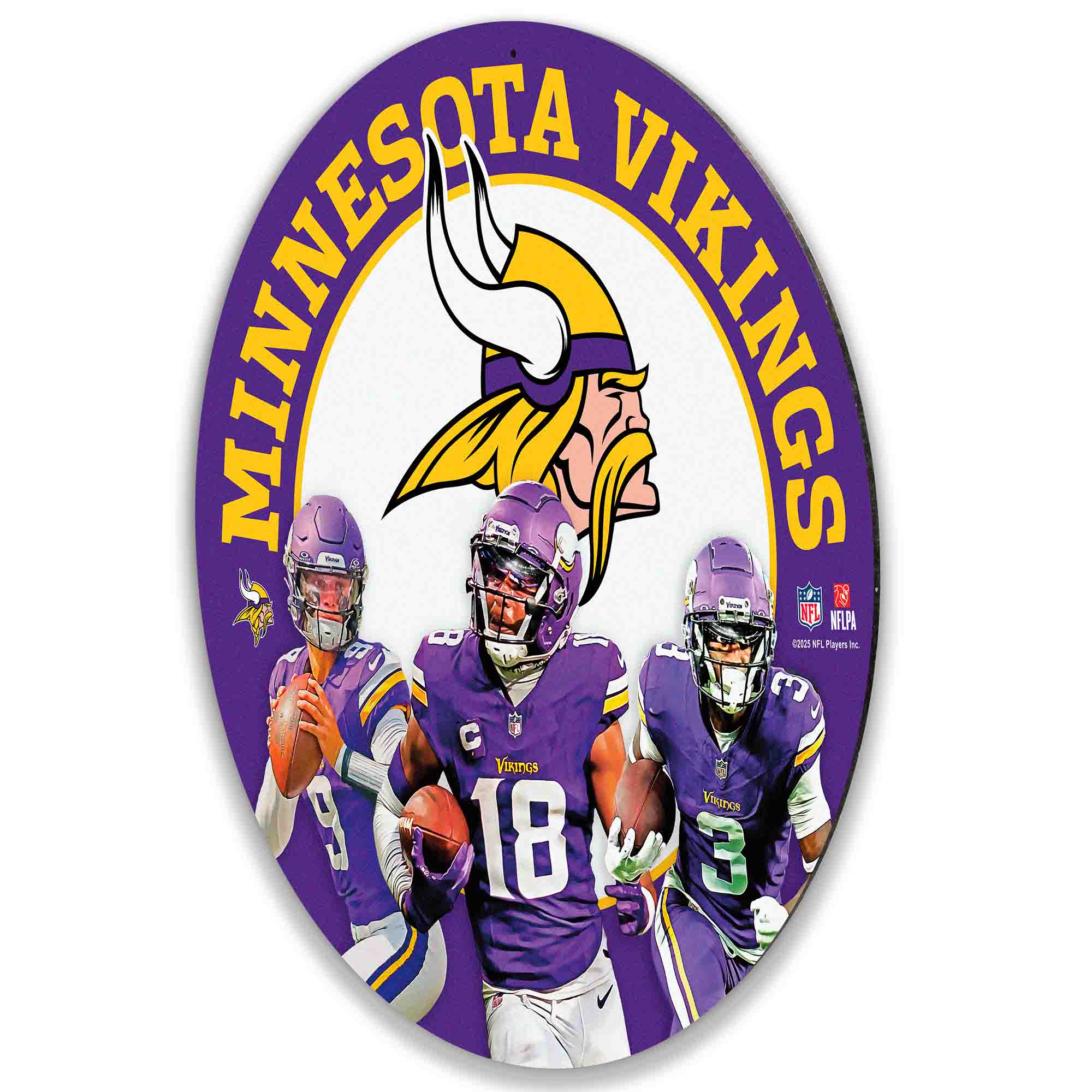 Open Road Brands Minnesota Vikings Jordan Addison, J.J. McCarthy ...