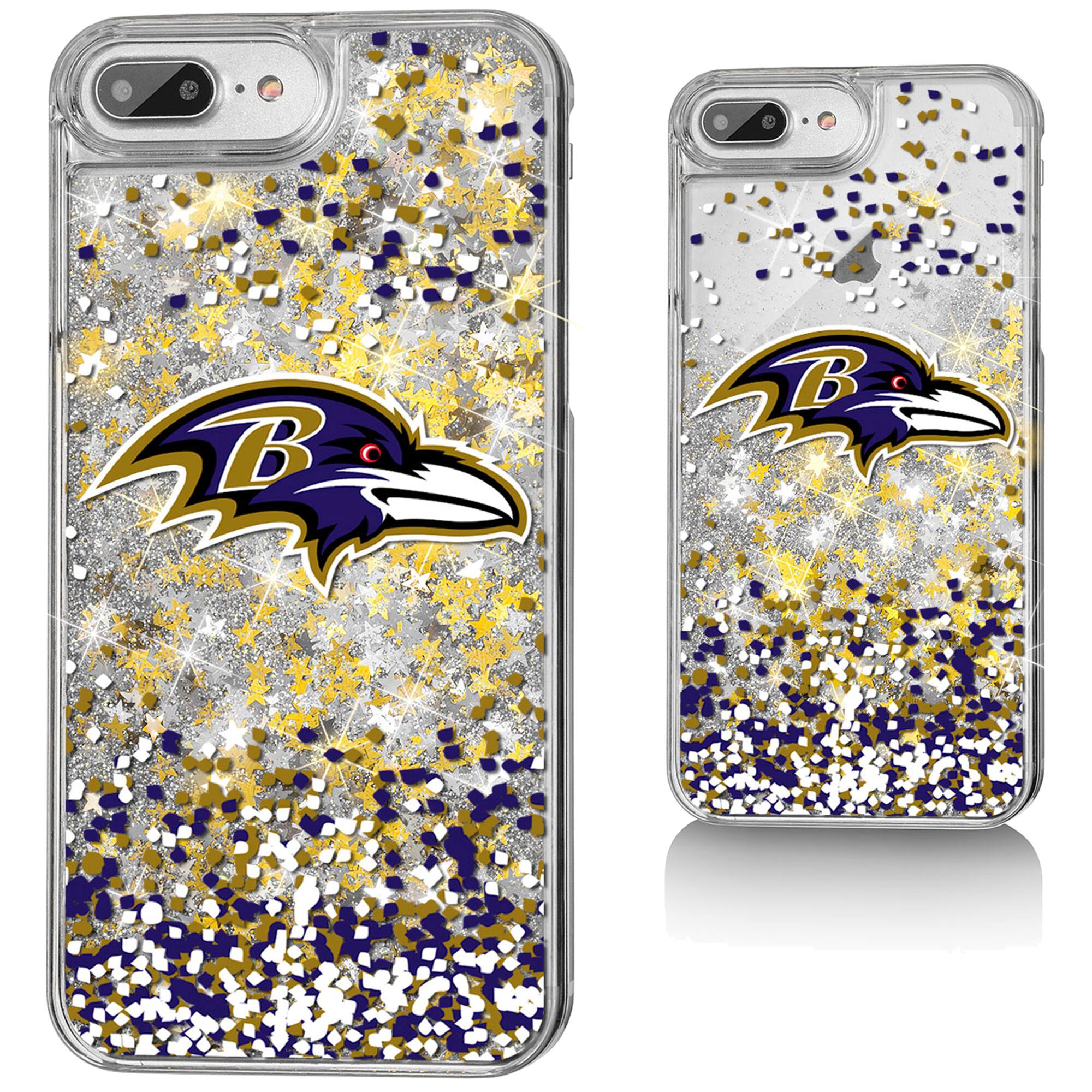 NFL Keyscaper - - Baltimore Ravens iPhone Glitter with Confetti Design ...