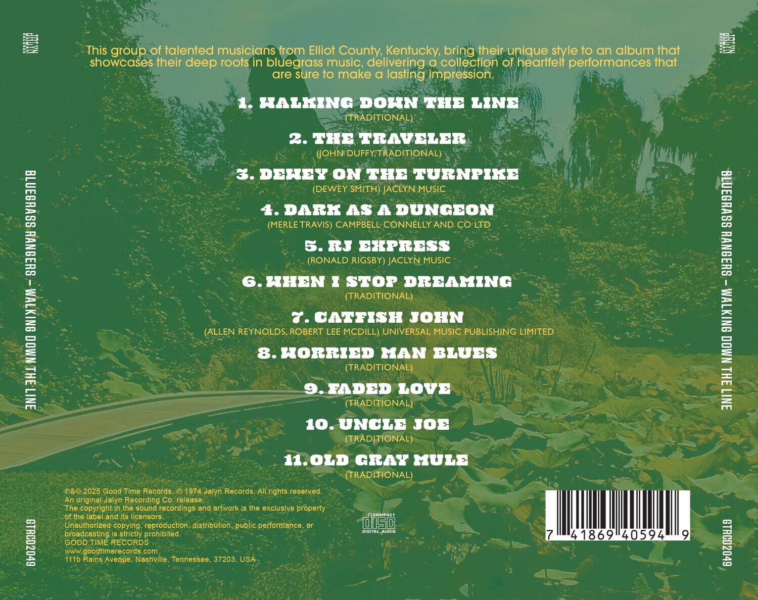 Bluegrass Rangers Walking Down the Line COMPACT DISCS [CD] - Best Buy