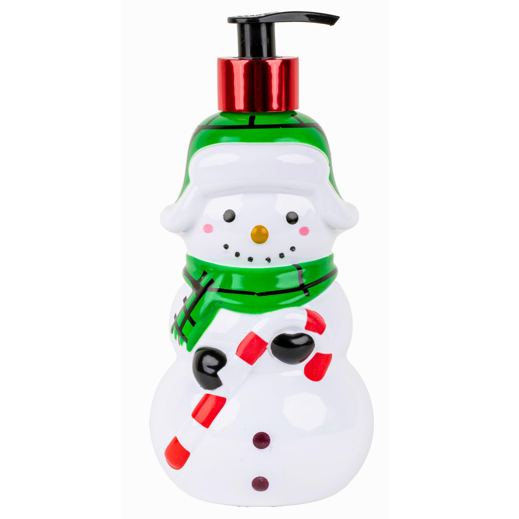 Dapper Styles Seasonal Decor Hand Soap Dispenser Christmas Tree Shaped Bottle With Scented ...