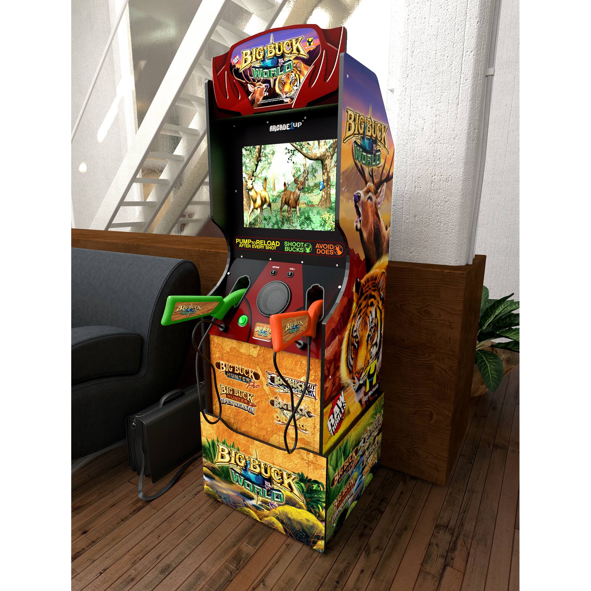 Best Buy: Arcade1Up Big Buck World Arcade Game BBH-A08289261