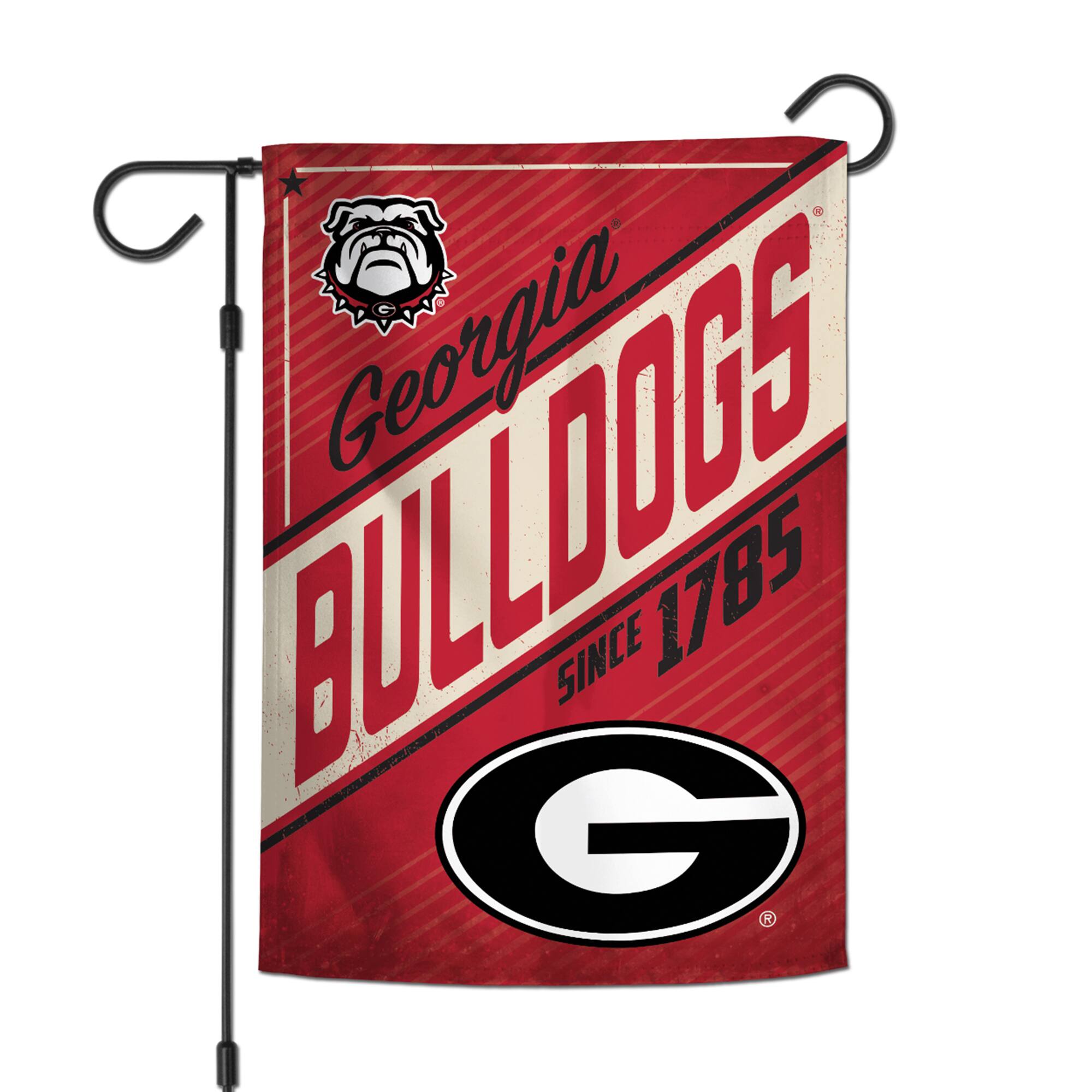 WinCraft Georgia Bulldogs 12" x 18" Throwback Team Logo Double Sided ...