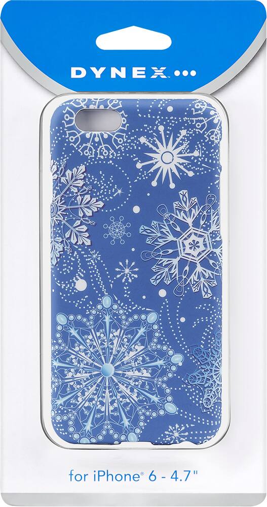 Best Buy: Dynex™ Case for Apple® iPhone® 6 Blue, White DX-MA6DBN37