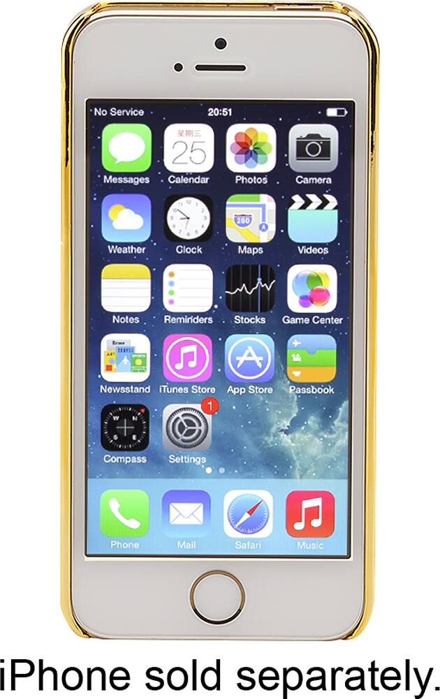 Customer Reviews: Dynex™ Case for Apple® iPhone® 5s Gold DX-MA5DBN32 ...