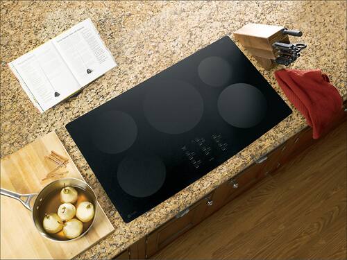 Best Buy: GE Profile 36" Electric Induction Cooktop Black PHP960DMBB