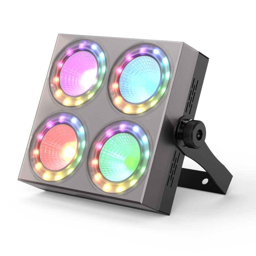 UKing 120W RGBW + 48pcs RGB LED Mini Bar Light DMX512 Sound Control ...