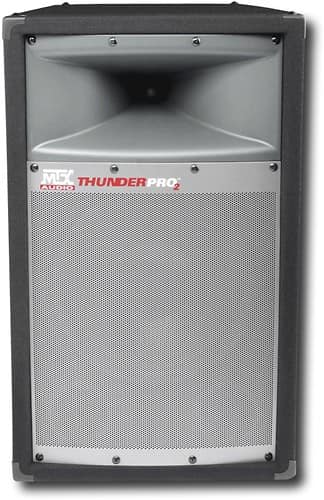 Best Buy: MTX 12" 2-Way Professional Loudspeaker (Each) Black/Silver TP1200