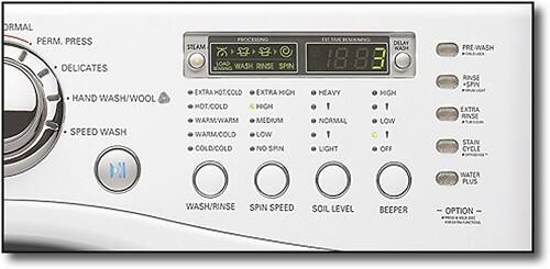 Best Buy: LG SteamWasher 4.2 Cu. Ft. 9-Cycle Ultra Capacity Washer ...