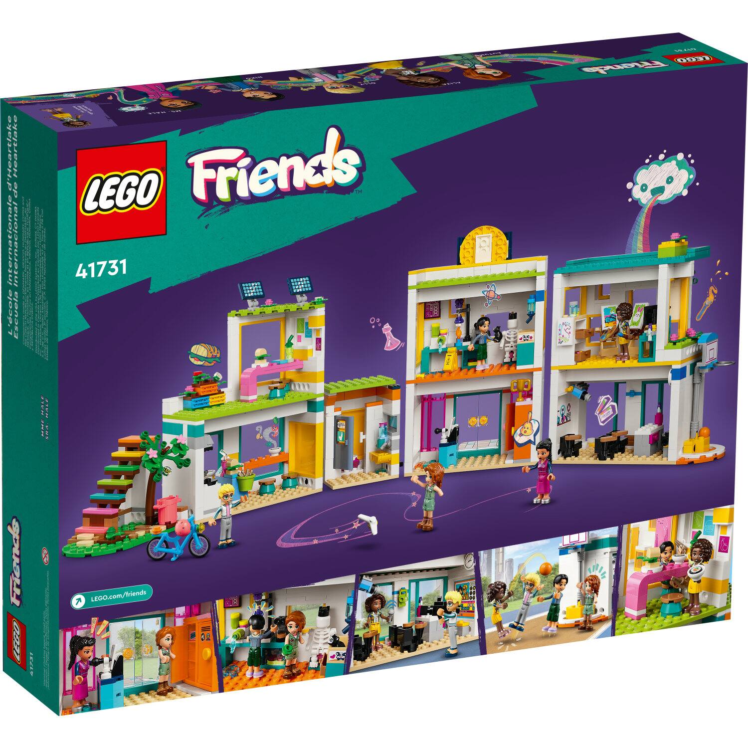 Lego Friends Heartlake International School 41731 6426580 Best Buy