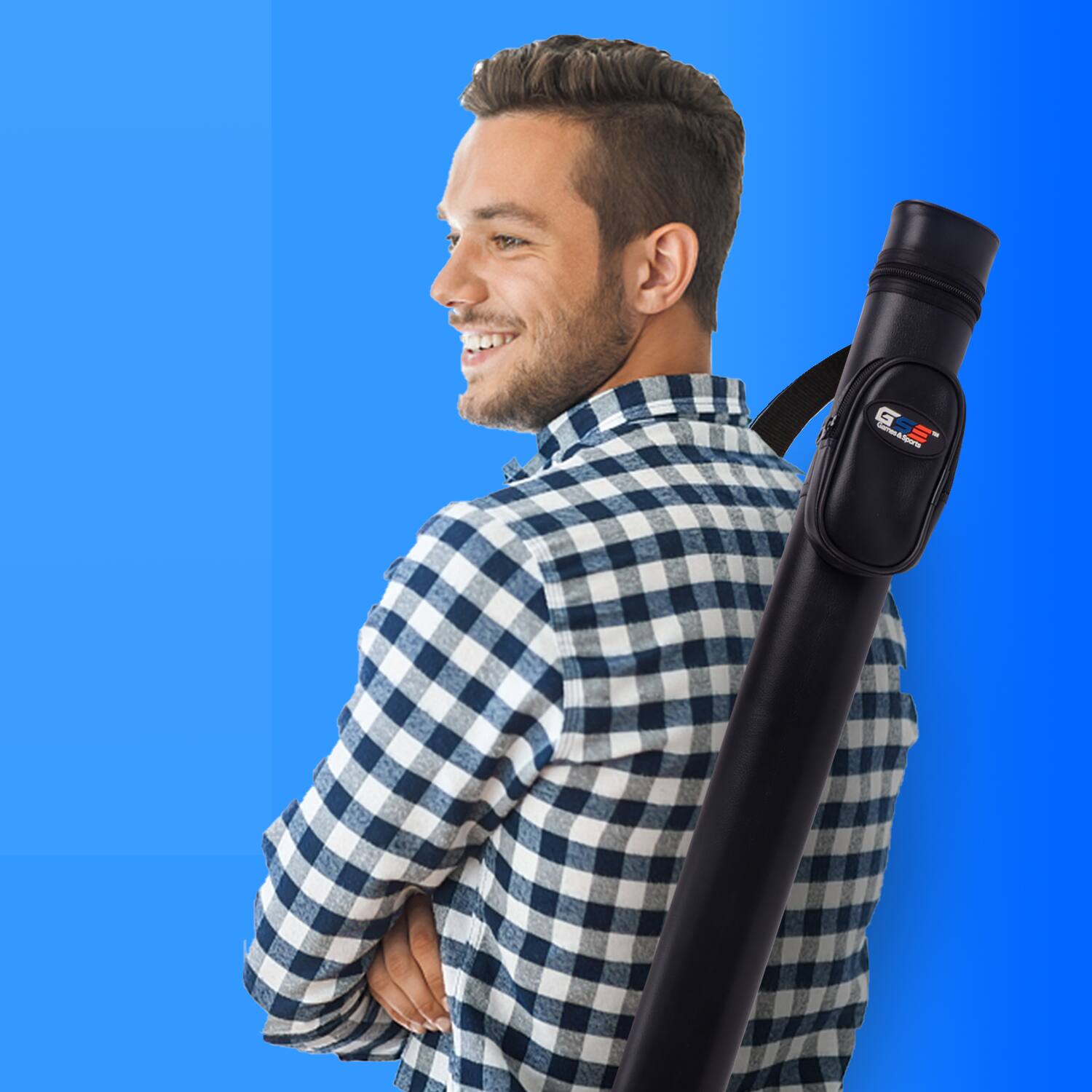 GSE Games & Sports Expert 1x1 Deluxe Hard Billiard Pool Cue Stick ...