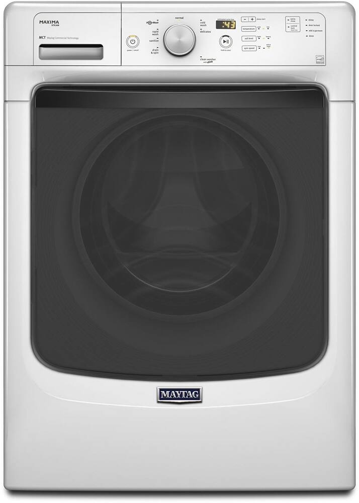 Maytag Maxima 4.5 Cu. Ft. 8 Cycle Front Loading Washer MHW5100DW - Best Buy