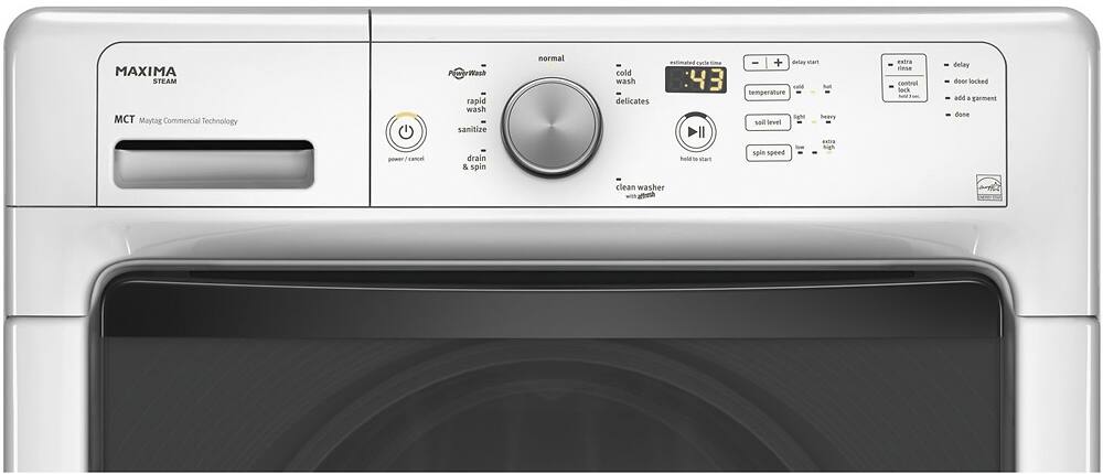 Customer Reviews: Maytag Maxima 4.5 Cu. Ft. 8-Cycle Front-Loading ...