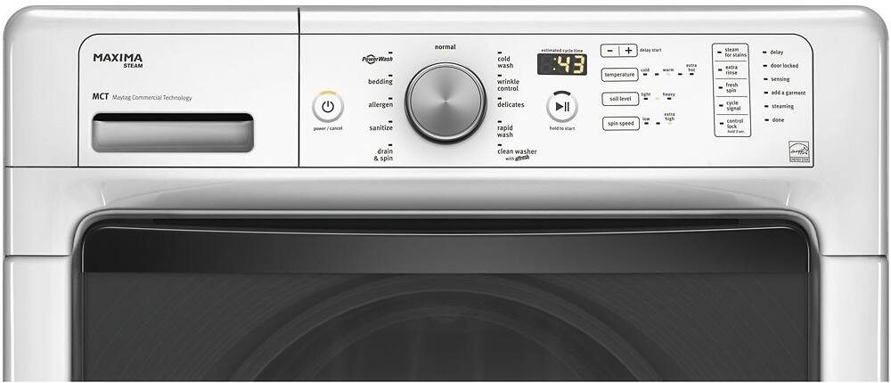 Best Buy: Maytag Maxima 4.2 Cu. Ft. 11-Cycle Front-Loading Washer with ...