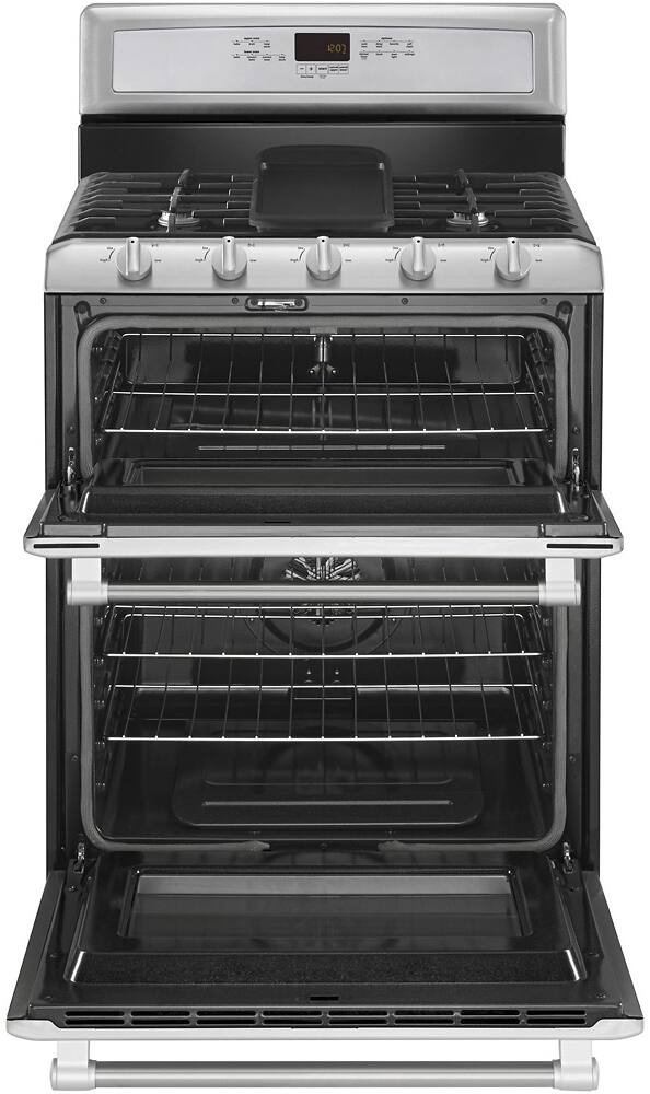 Best Buy: Maytag 6.0 Cu. Ft. Self-Cleaning Freestanding Double Oven Gas ...