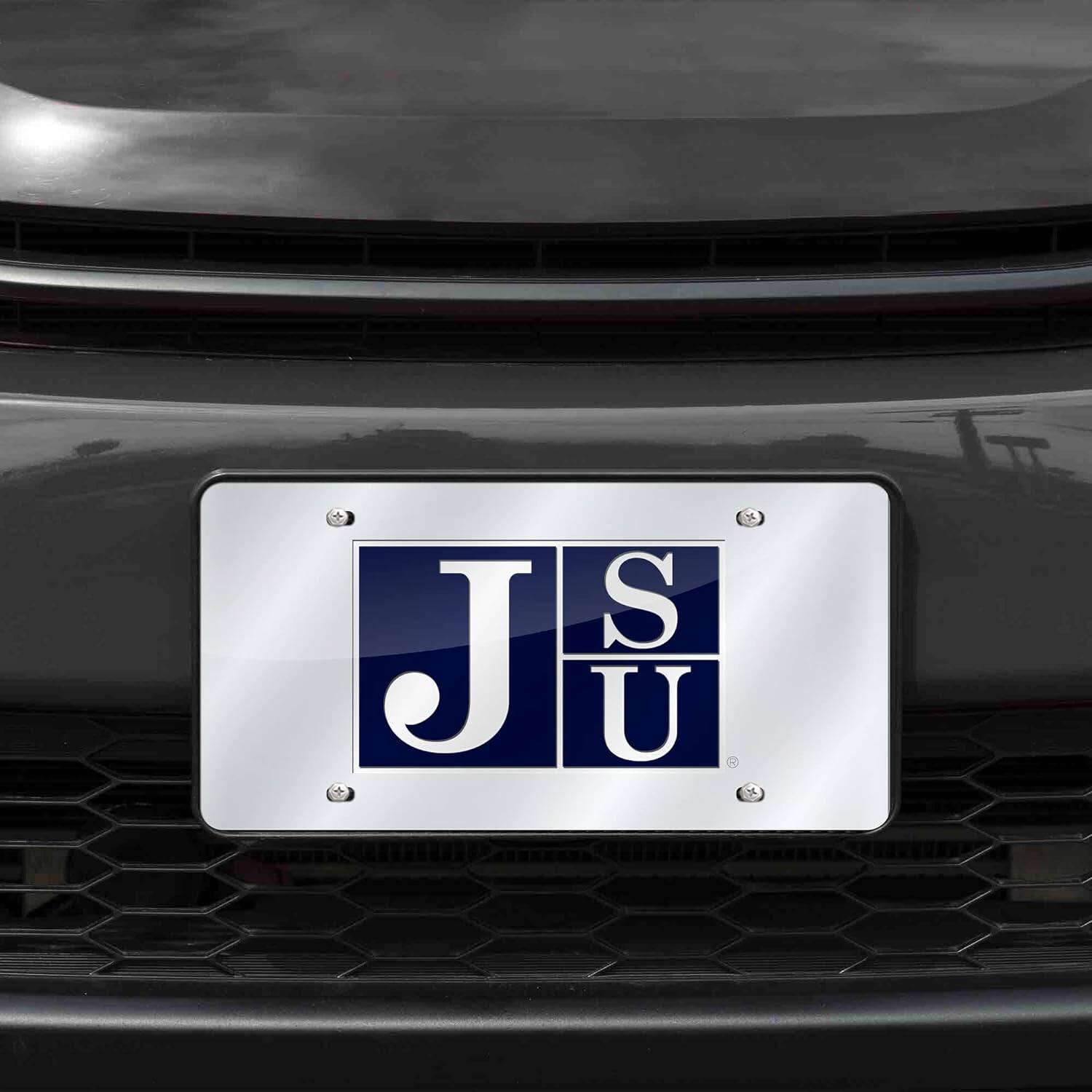 Rico Industries Jackson State Tigers Mirrored Laser Cut License Plate ...
