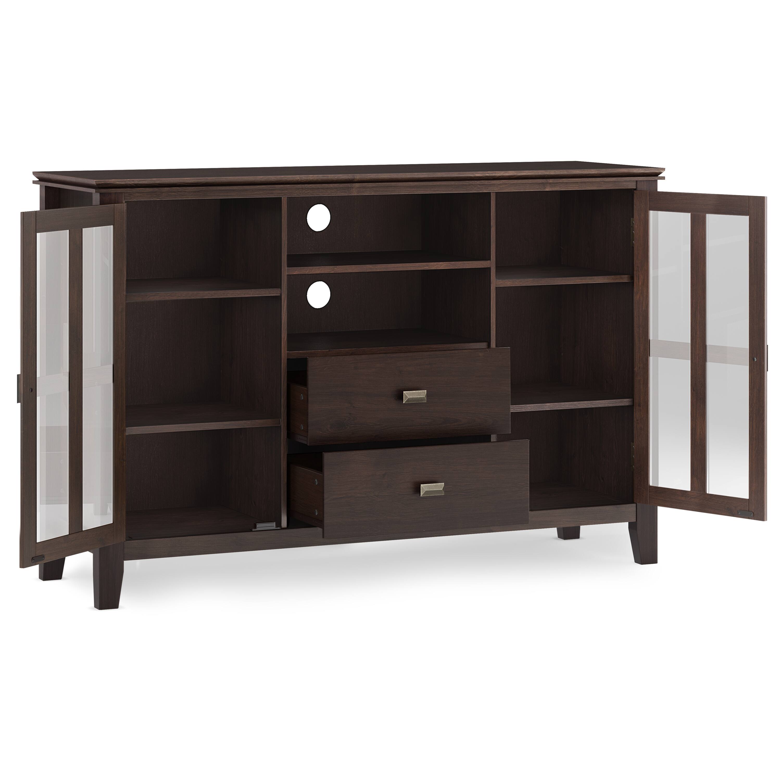 Customer Reviews: Simpli Home Artisan SOLID WOOD 53 inch Wide ...