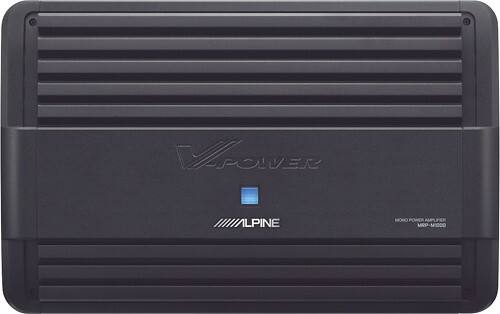 Best Buy: Alpine 1000W Class D Mono MOSFET Amplifier with Adjustable ...
