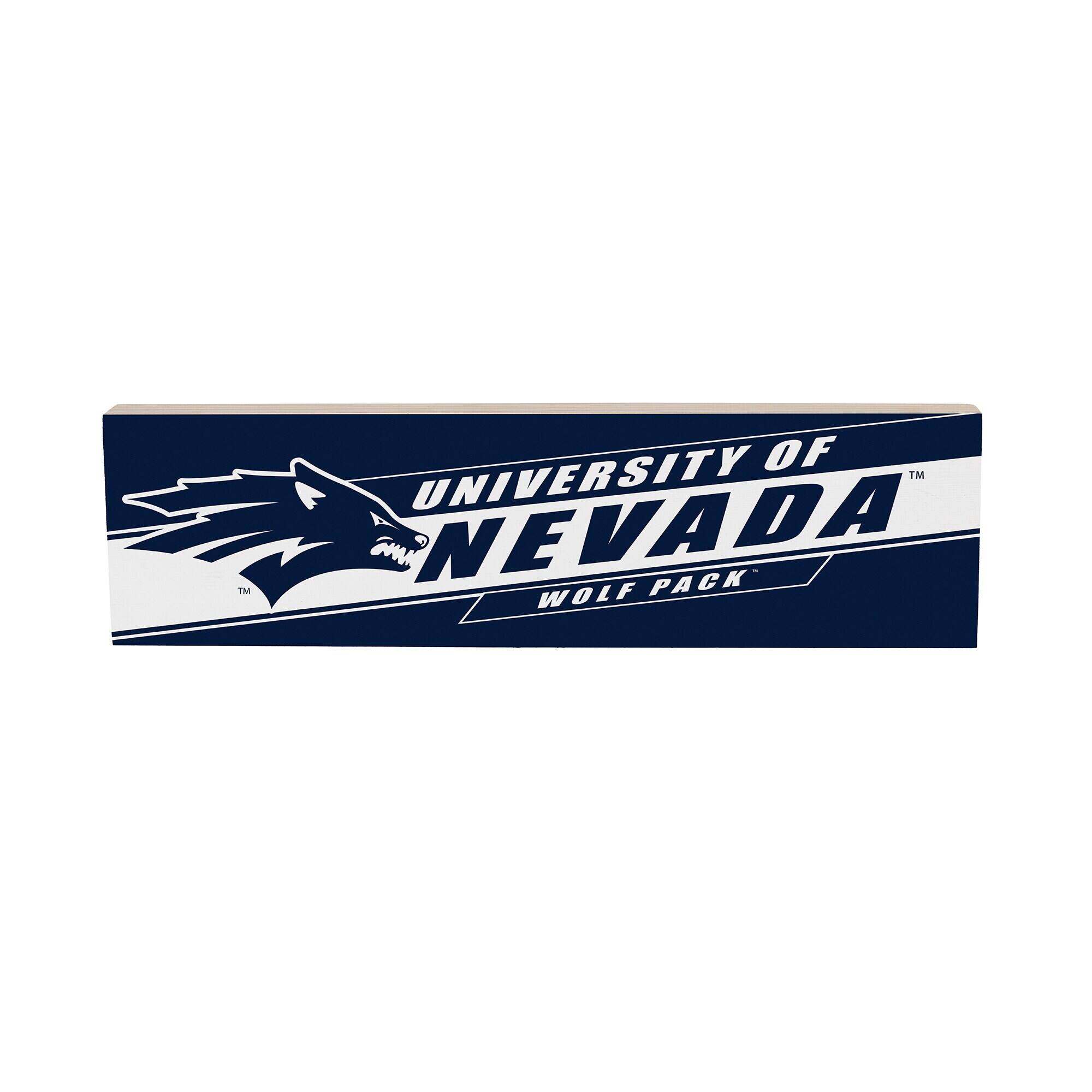 Evergreen Enterprises Nevada Wolf Pack 5" x 18" Shadow Logo Wood Mantle ...