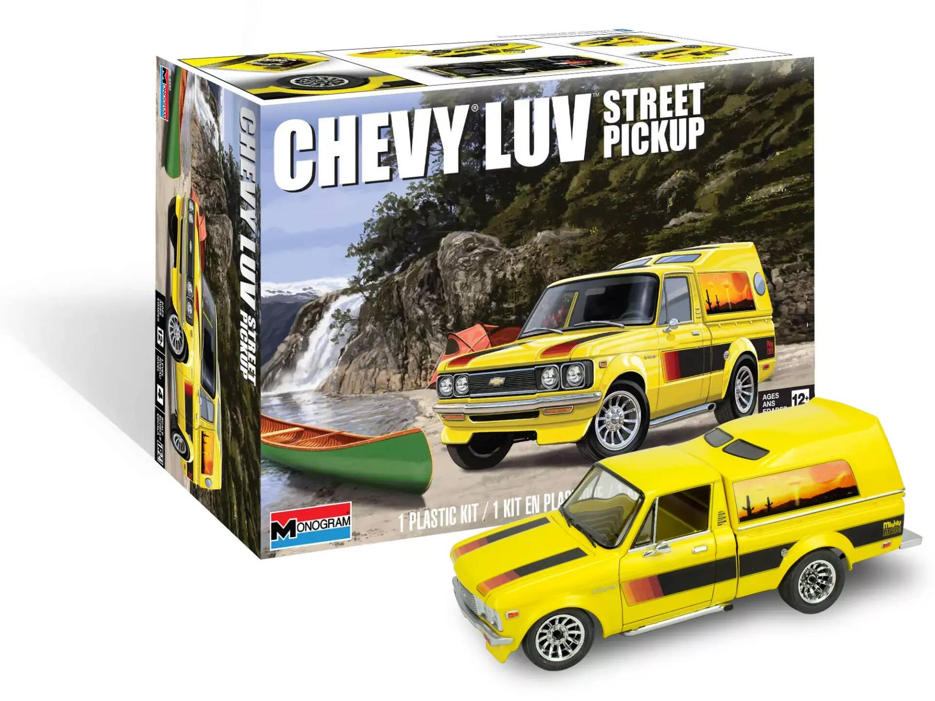 Level 4 Model Kit Chevrolet LUV Street Pickup Truck "Monogram" Series 1 ...