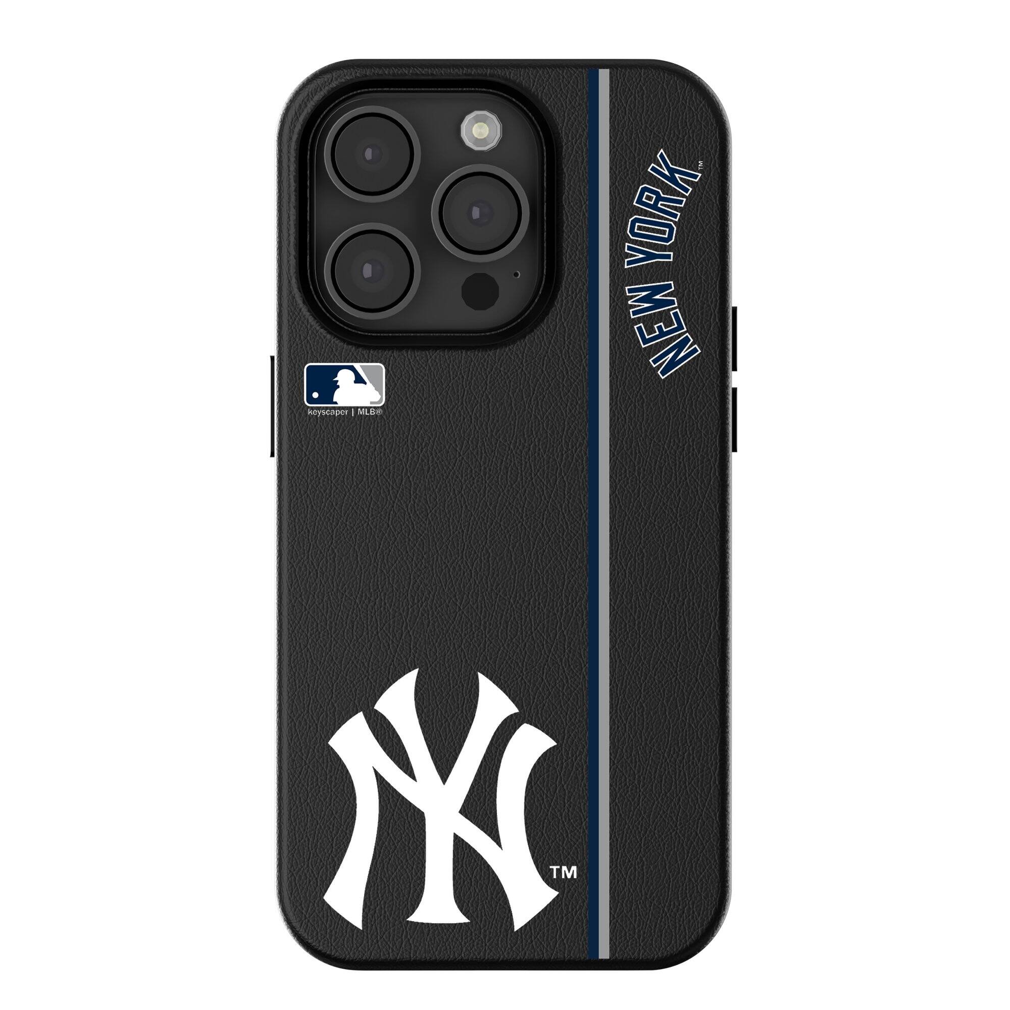Keyscaper MLB New York Yankees iPhone Magnetic Bump Case 15 Black ...