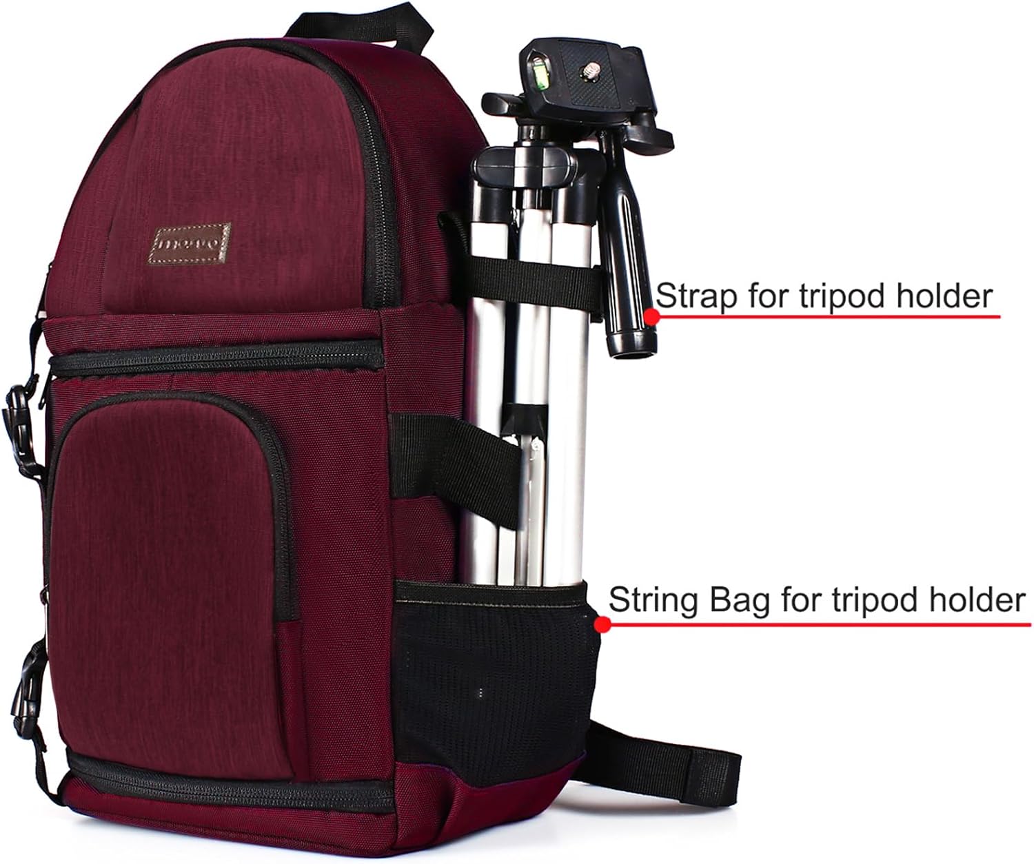 mosiso Camera Sling Bag Shockproof Photography Camera Backpack with ...