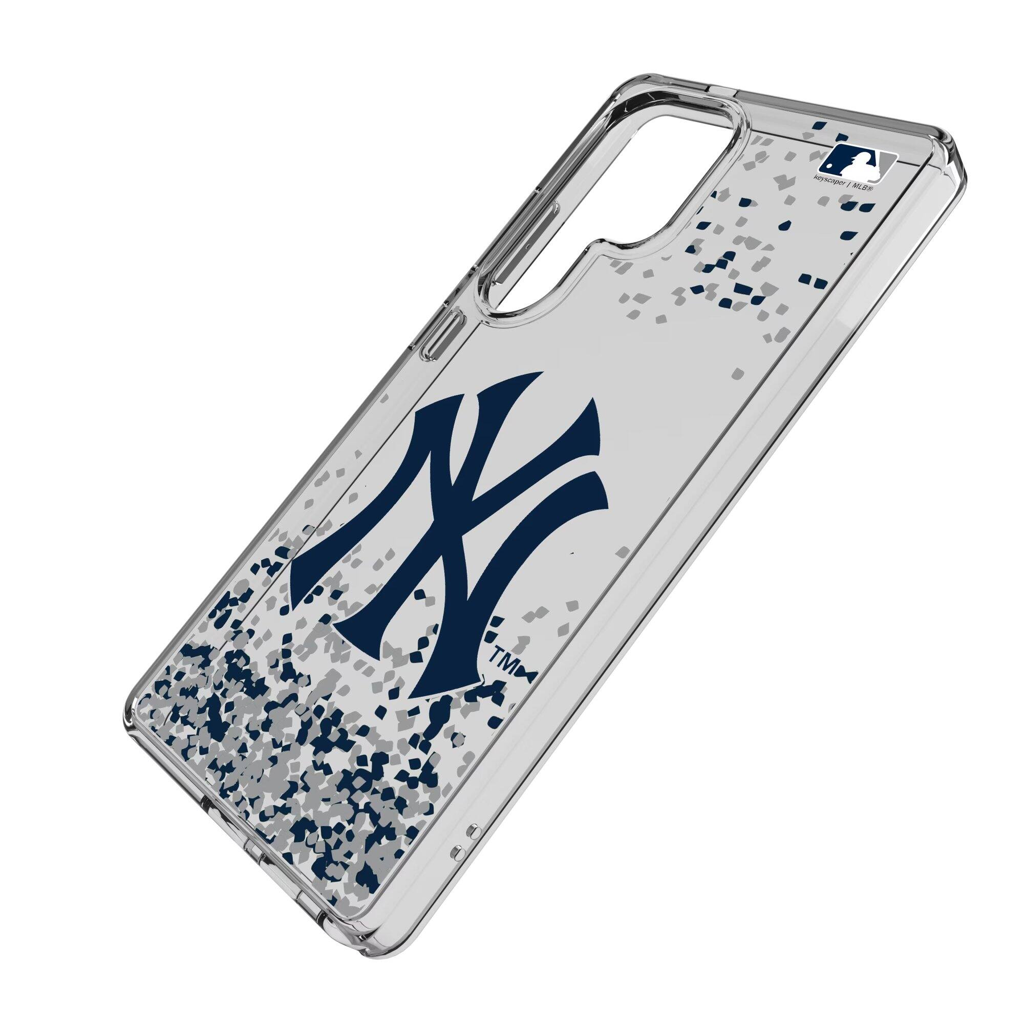 Keyscaper MLB New York Yankees Galaxy S8 Confetti Design Clear Case S23 ...