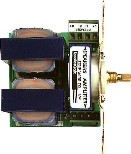 Best Buy: SpeakerCraft In-Wall Stereo Volume Control Gold ASM17145