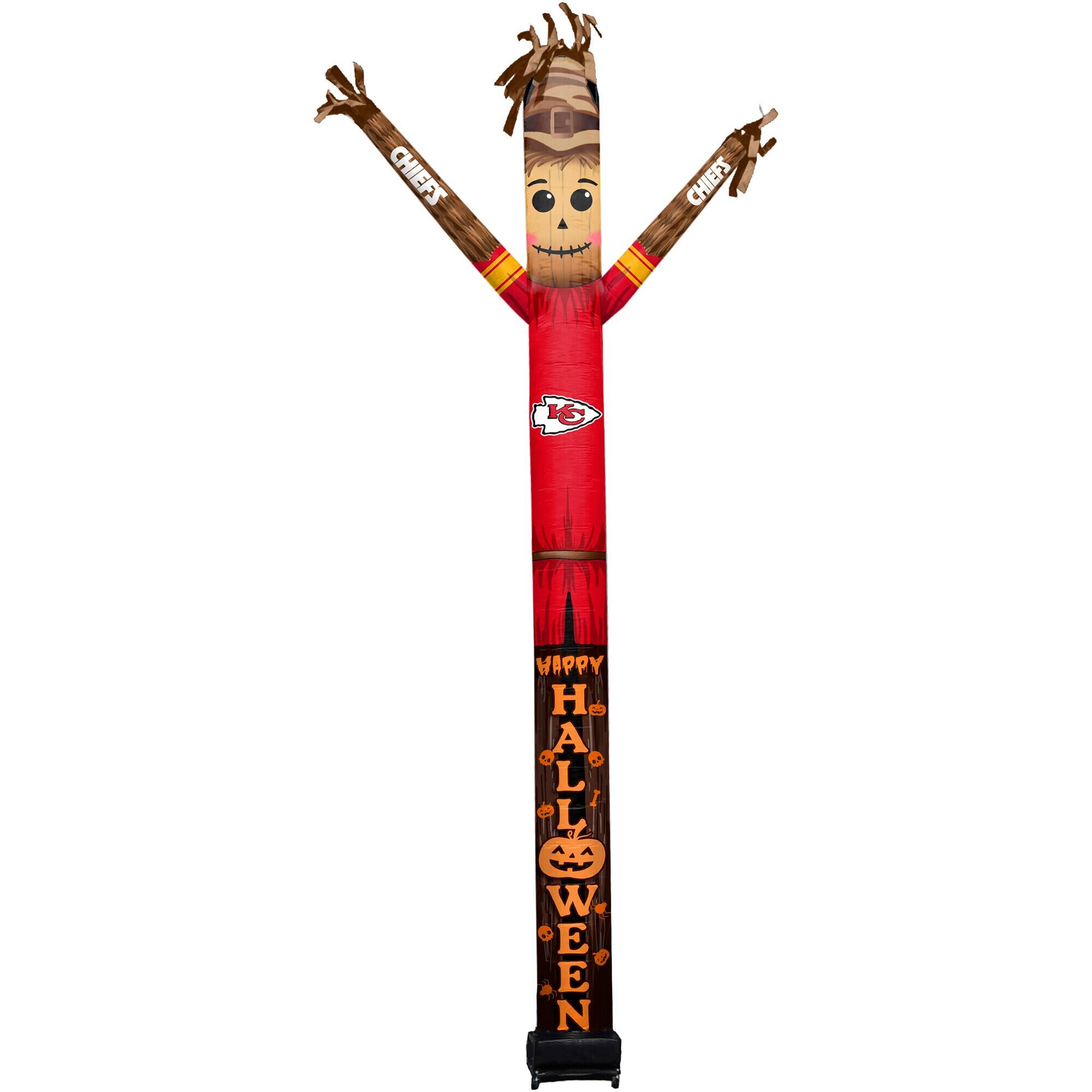 Sporticulture Kansas City Chiefs Halloween Scarecrow Inflatable Crazy ...