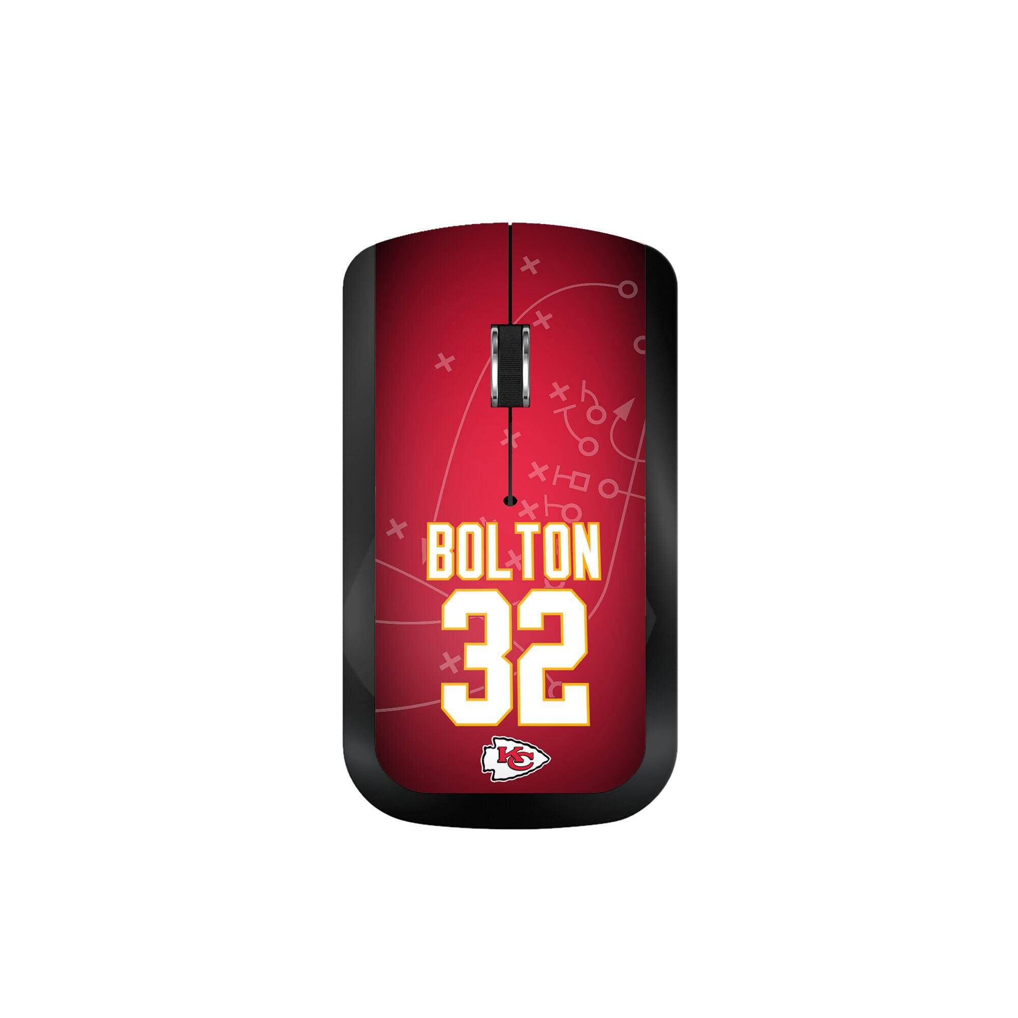 Keyscaper Nick Bolton Kansas City Chiefs Wireless Mouse Wireless Black ...