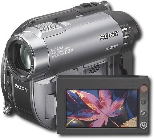 Best Buy: Sony 1.0MP Handycam DVD Camcorder DCR-DVD710