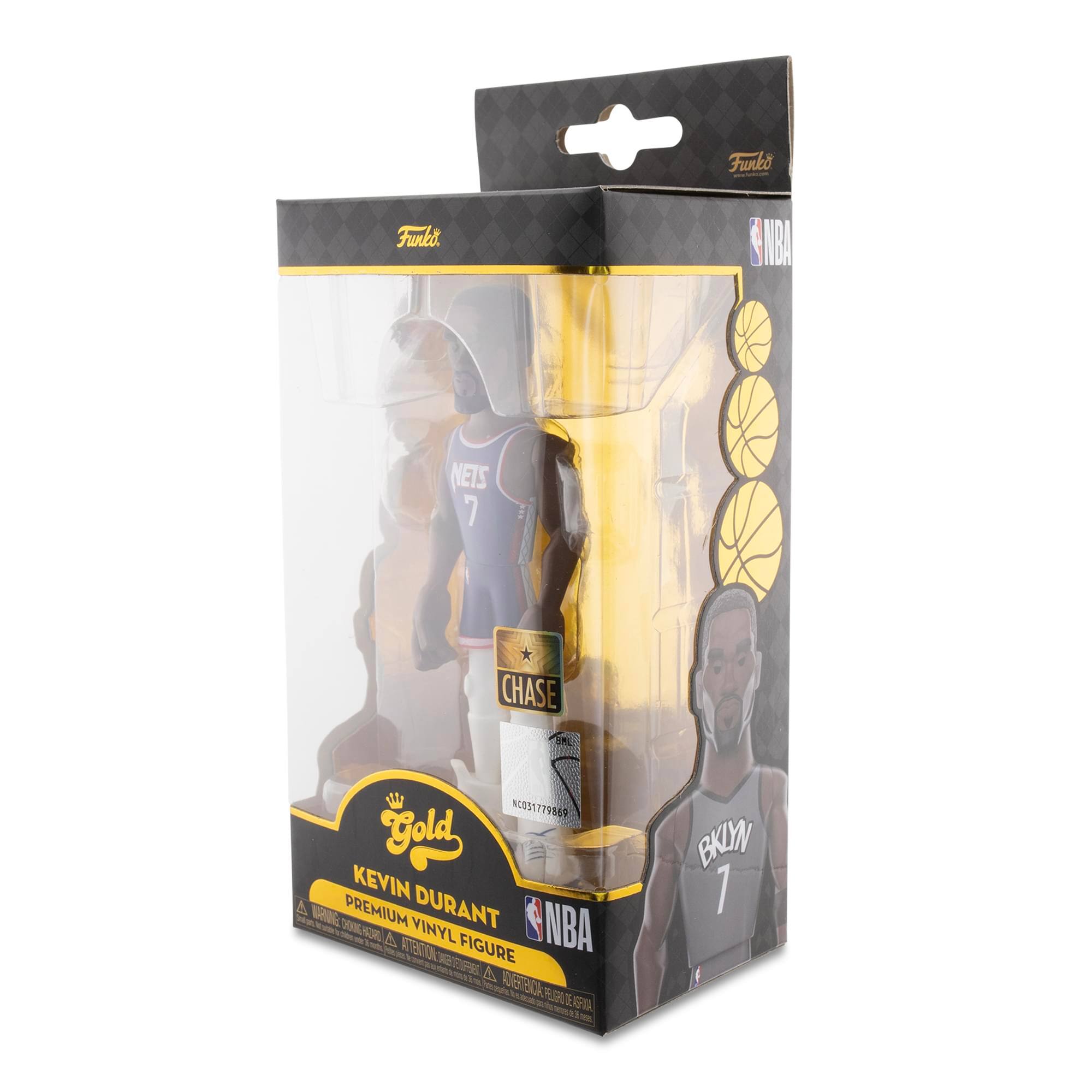 Brooklyn Nets NBA Funko Gold 5 Inch Vinyl Figure | Kevin Durant CHASE ...