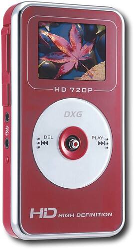 Customer Reviews: DXG High-Definition Digital Camcorder Red DXG-567VR ...