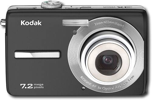 Best Buy: Kodak EasyShare 7.2MP Digital Camera Black M763