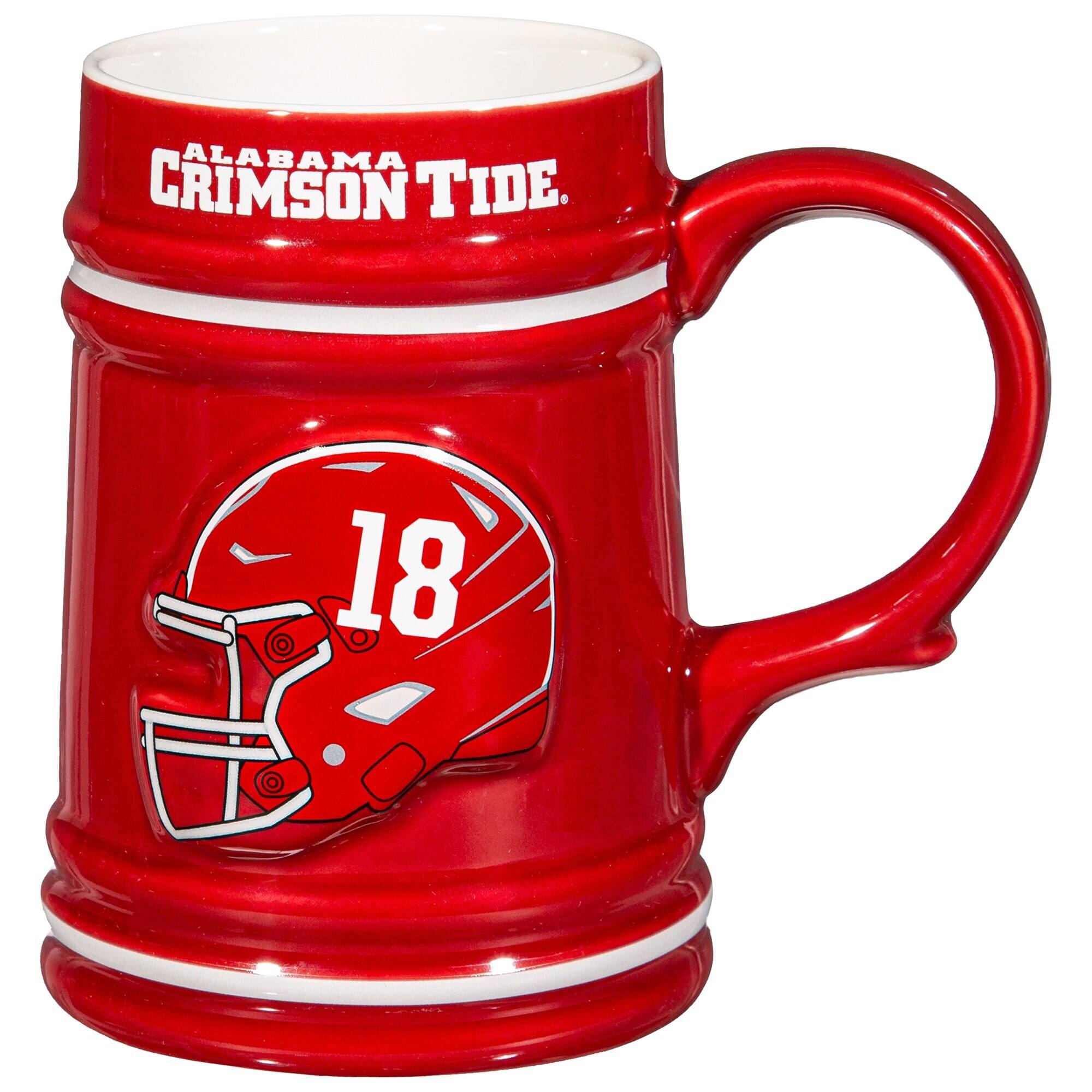 Evergreen Enterprises Alabama Crimson Tide 24oz. Ceramic Stein Cup with ...