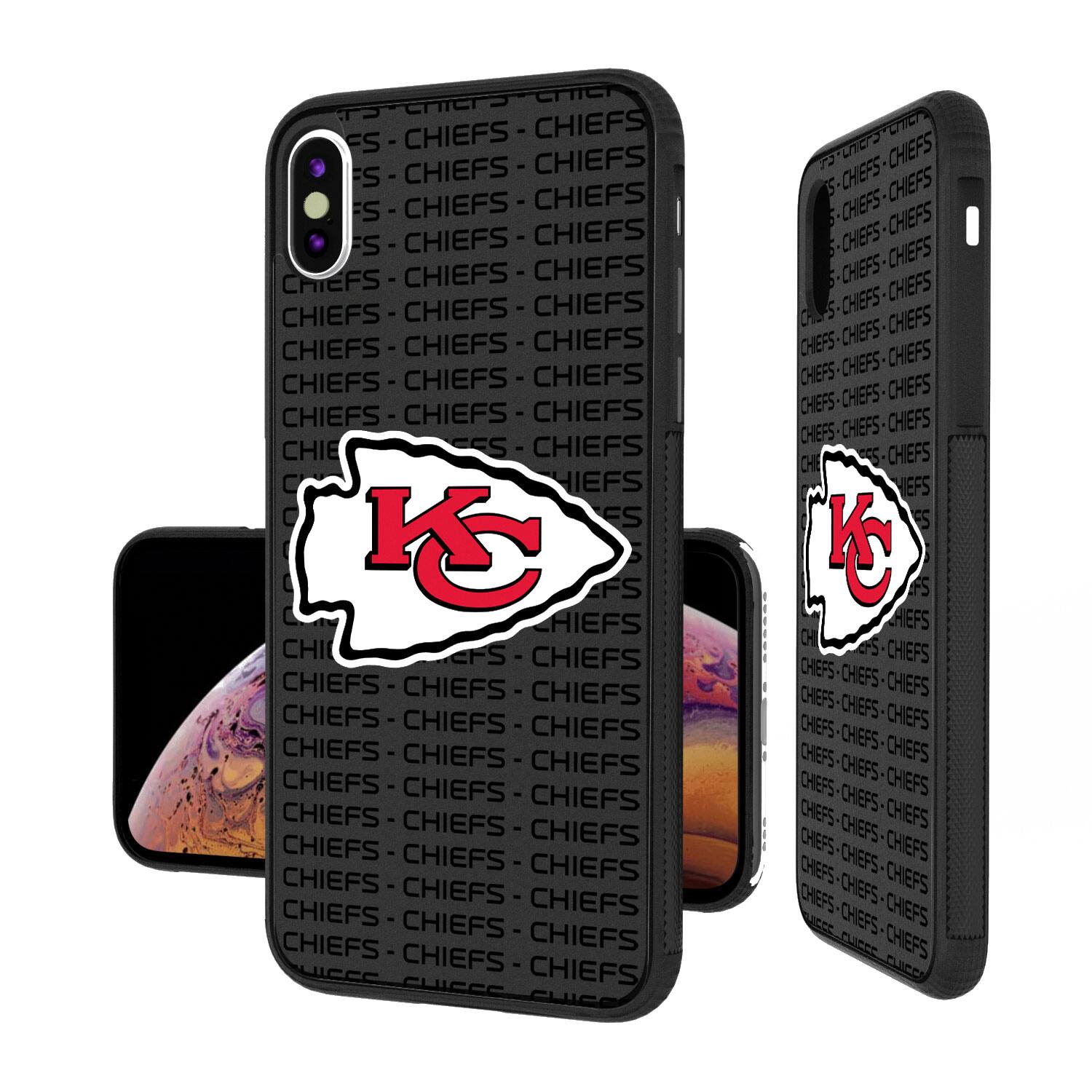 Keyscaper NFL Kansas City Chiefs iPhone Text Backdrop Design Bump Case ...