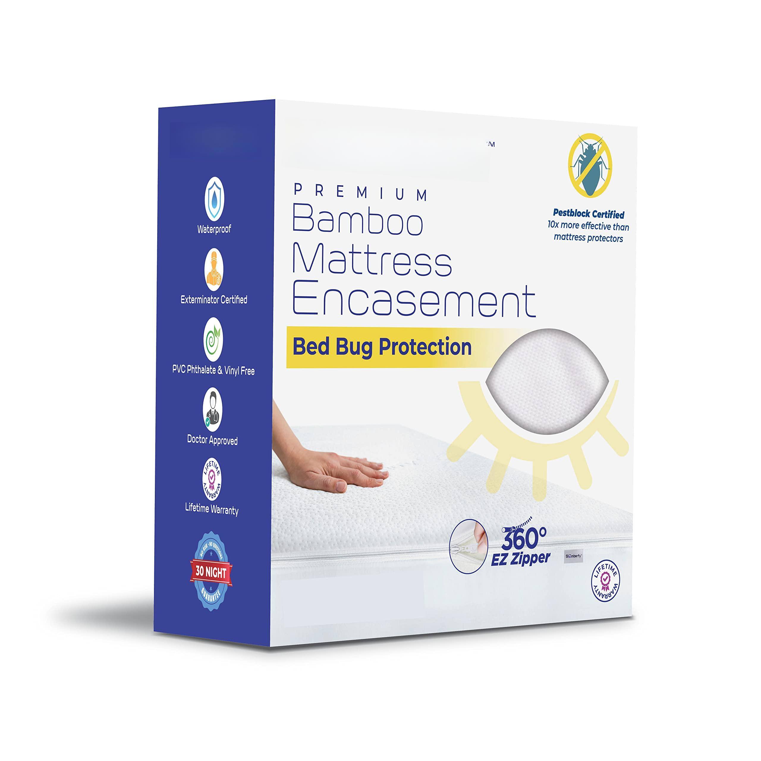 Comfort Essence Size Waterproof Mattress Encasement By Protector With ...