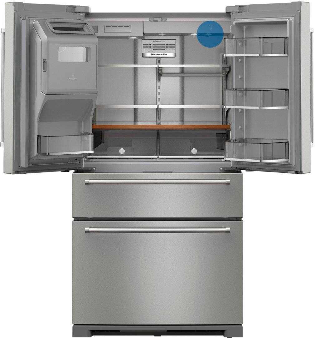 KitchenAid 26 cu. ft. French Door Refrigerator with Ice and Water ...