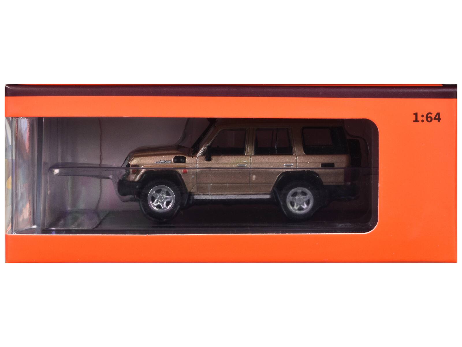 Toyota Land Cruiser (J76) 1/64 Diecast Model Car by GCD Gold Metallic - Best Buy