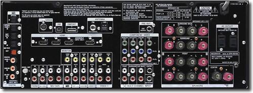 Best Buy: Sony 700W 7.1-Ch. A/V Home Theater Receiver STR-DG2100