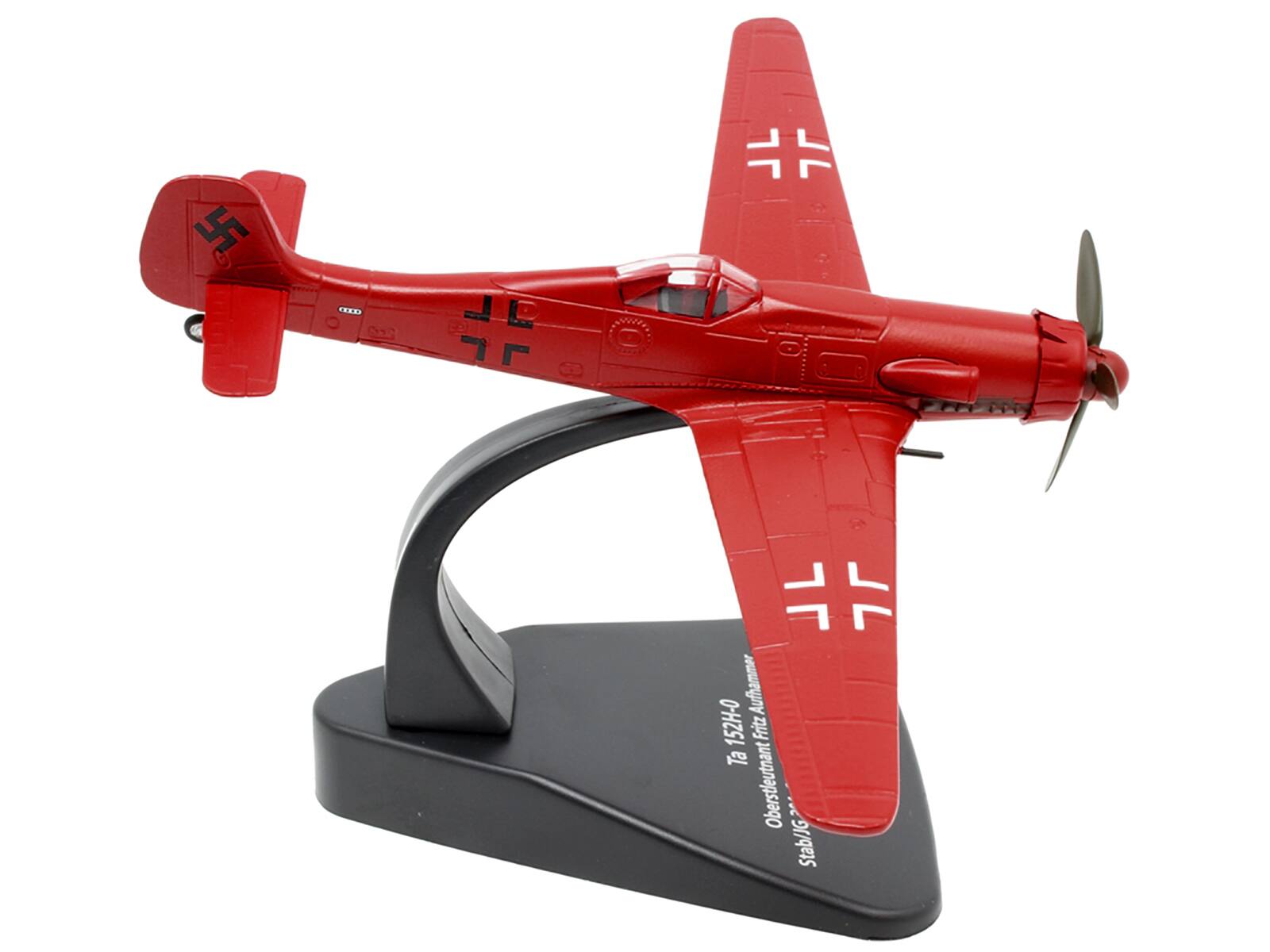 Oxford Diecast Focke Wulf Ta 152H 0 War Plane Oberstleutnant Fritz ...