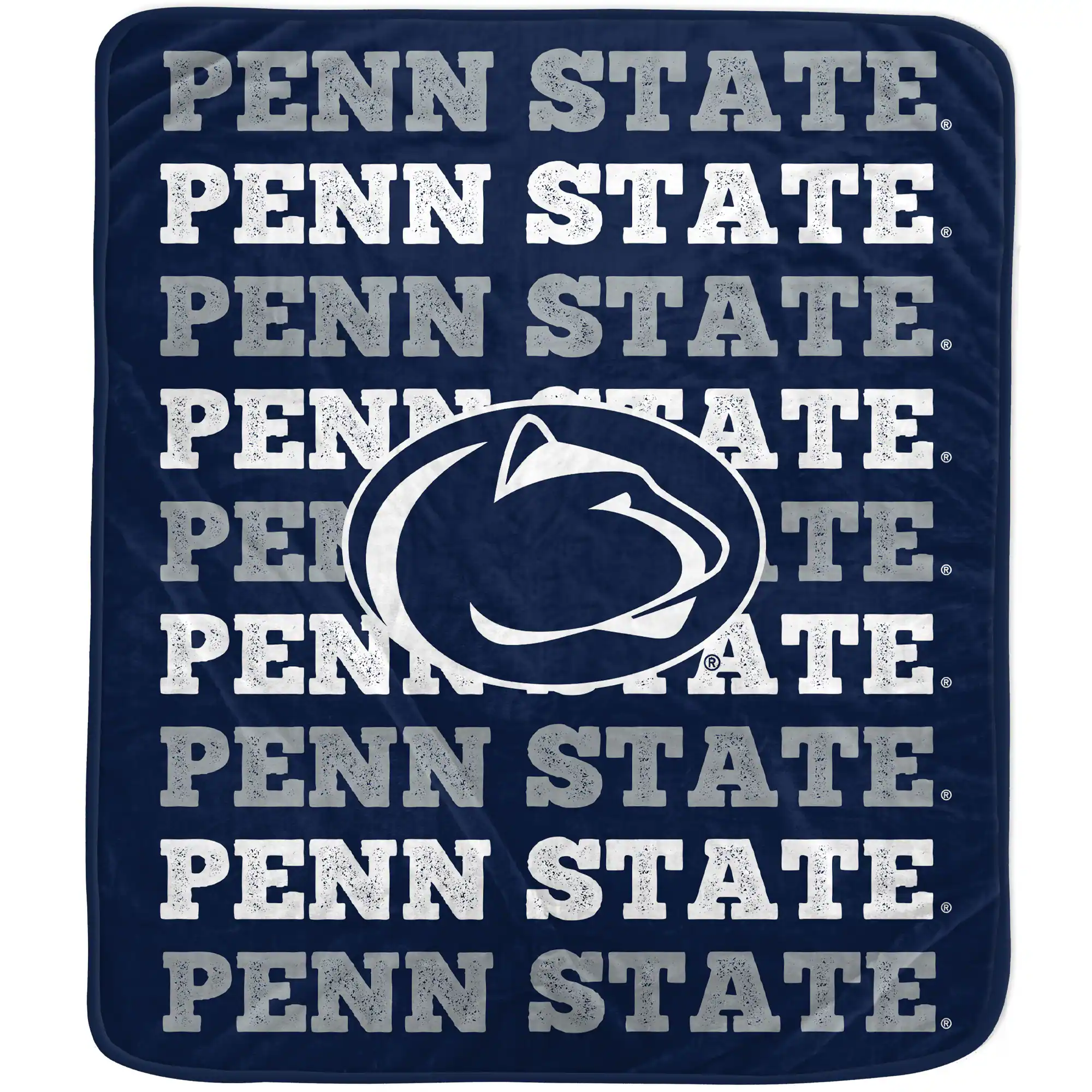 Pegasus Penn State Nittany Lions 60'' x 70'' Logo Wordmark Plush ...