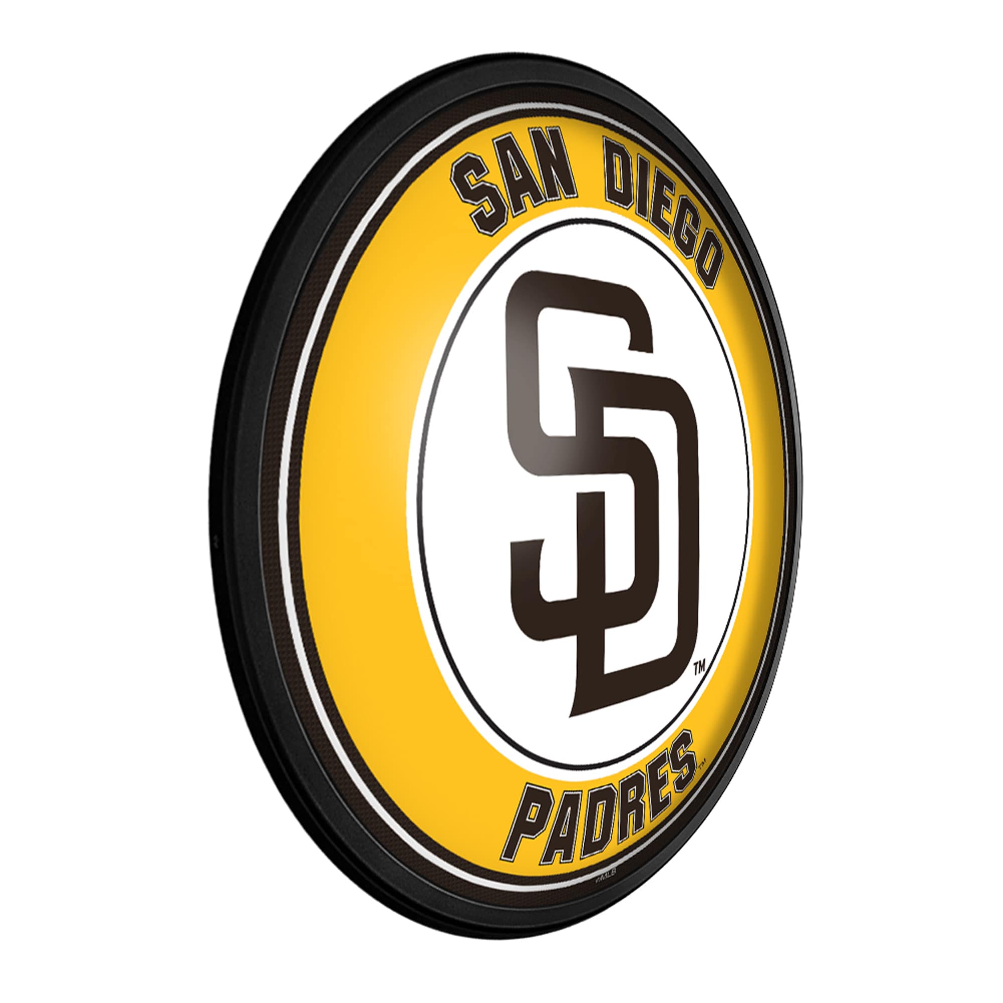 The Fan Brand San Diego Padres 18'' Round Slimline Illuminated Wall ...