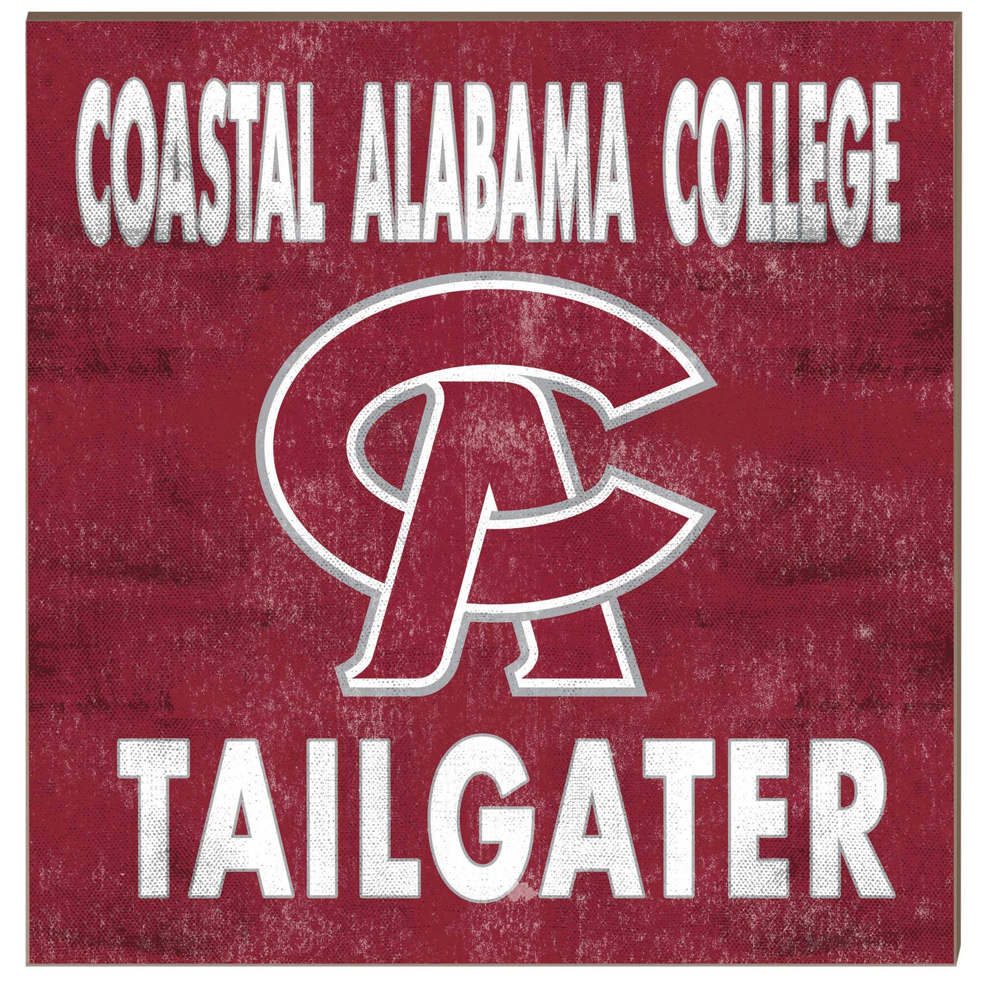 Jardine Coastal Alabama Community College 10" x 10" Team Color ...