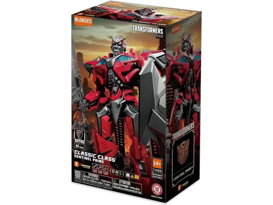 PopMarket Blokees Transformers Classic Class 24: Sentinel Prime (Dark ...