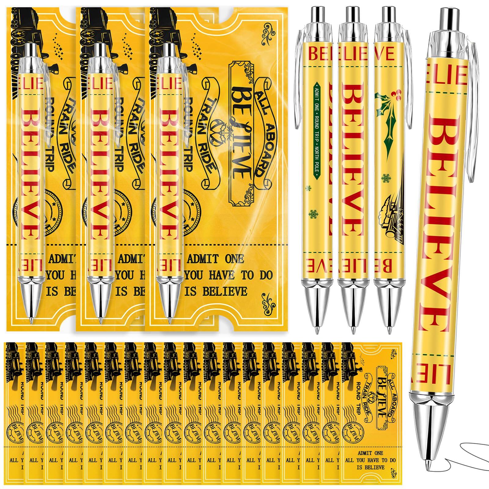 Paradigms Interiors 24 Mini Multicolor Pens In One 4 in 1 Fun Cute ...