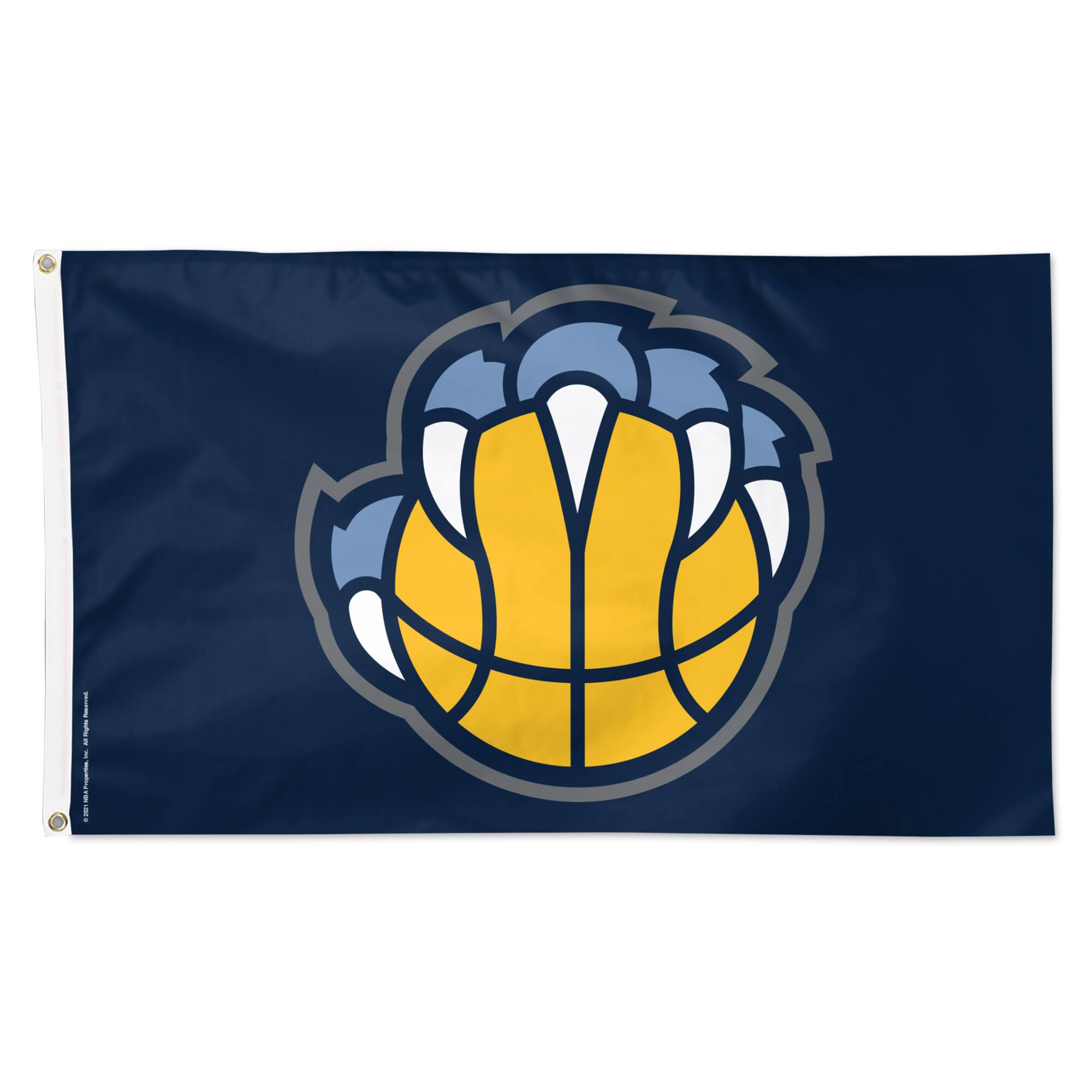 WinCraft Memphis Grizzlies 3' x 5' Single Sided Deluxe Secondary Team ...